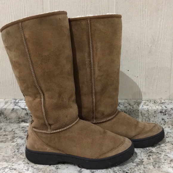 UGG | Shoes | Ugg Ultimate Tall Braid Boots 534 | Poshmark